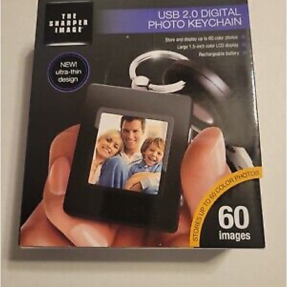 Other | Hpsharper Image Ultra Thin 15 Digital Picture Keychain Lcd ...